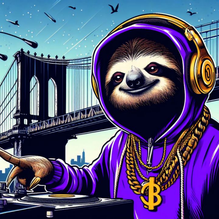 Deejay Sloth in the Middle-Brooklyn - IMPACTEES STREETWEAR: ARTWORKS ...