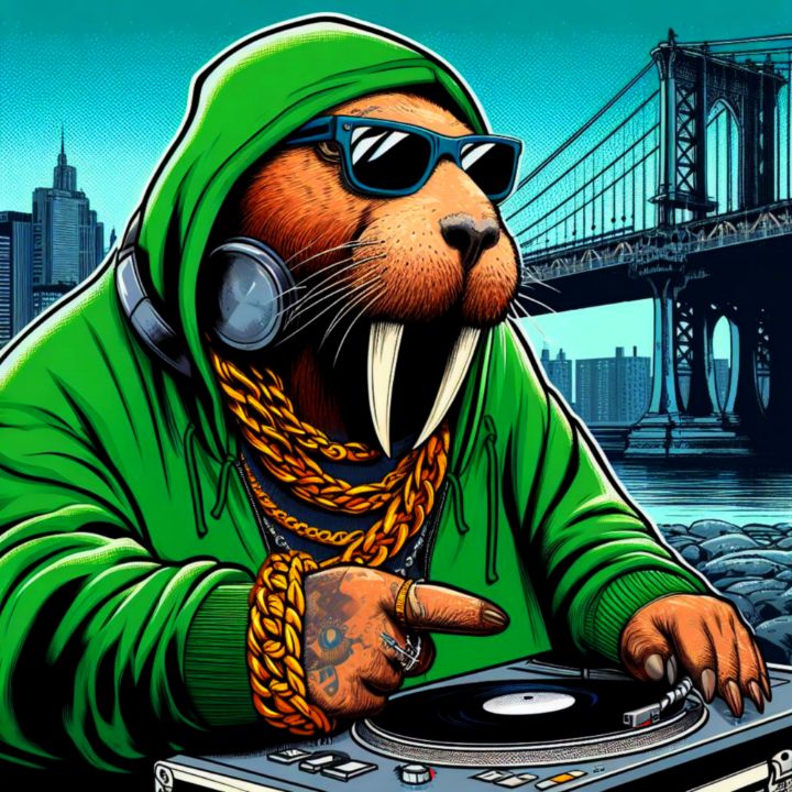 Deejay Walrus in the Middle-Brooklyn - IMPACTEES STREETWEAR: ARTWORKS ...