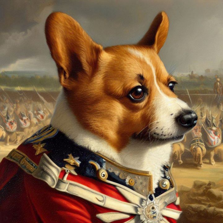 Corgi Soldier 2 - IMPACTEES STREETWEAR: ARTWORKS - Digital Art & AI ...