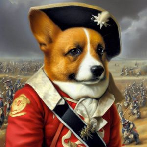 Corgi Soldier 3 - IMPACTEES STREETWEAR: ARTWORKS - Digital Art, Animals ...