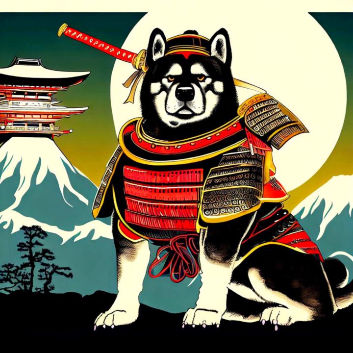 AKITA SAMURAI - IMPACTEES STREETWEAR: ARTWORKS - Digital Art & AI ...