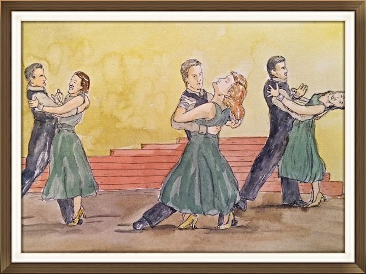 Dance the Night - Gary Stocker Art - Paintings & Prints, Entertainment ...
