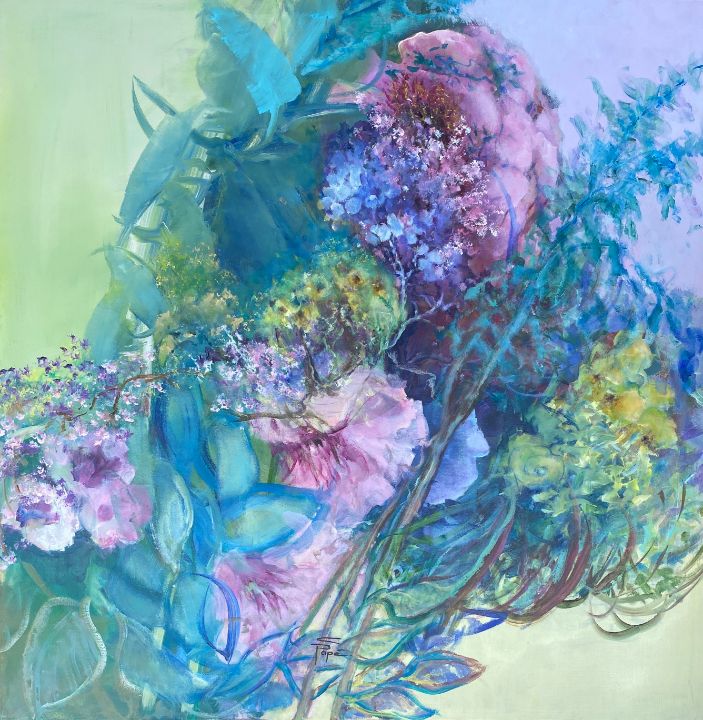 Fin Mai Tableau Fleurs - Christiane Papé Fine Art - Paintings & Prints ...