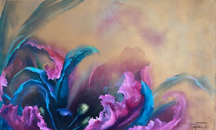 Bloom - Christiane Papé Fine Art - Paintings & Prints, Flowers, Plants ...