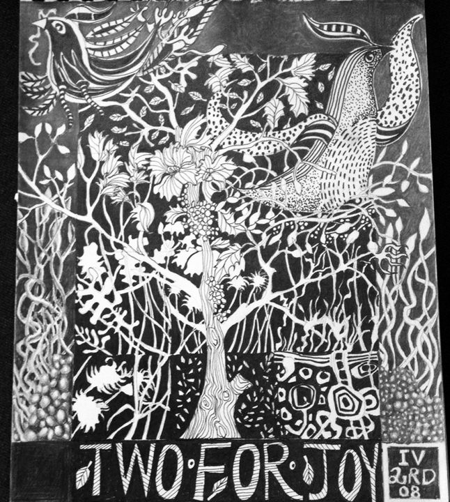 Two for Joy - aRDart - Drawings & Illustration, Animals, Birds, & Fish ...