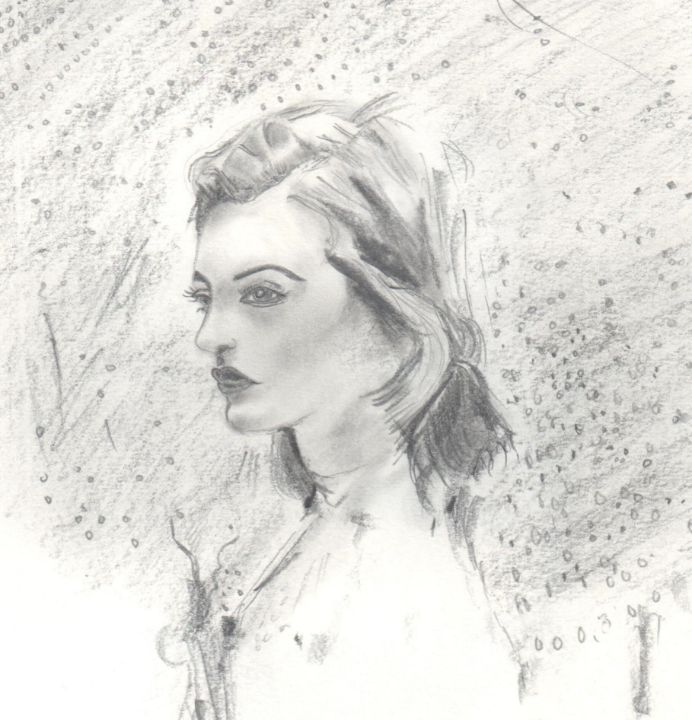 Ambitious - Rachanaa Arts - Drawings & Illustration, People & Figures ...