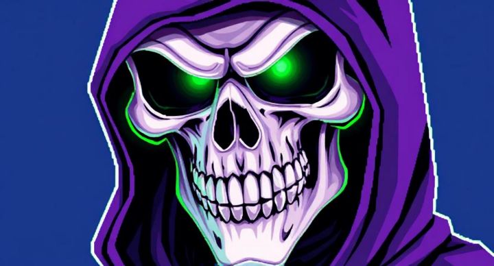 Skeletor Eyes Projekt 8-BIT Wall Art - MR.BEAST - Paintings & Prints ...