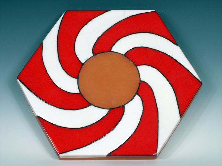 Ceramic Art Paver Tile #4 - Pacifica Tiles - Ceramics & Pottery, Tiles ...