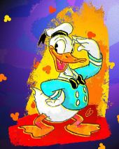 Funky Goofy - Blowout Art - Digital Art, Childrens Art, Disney - ArtPal