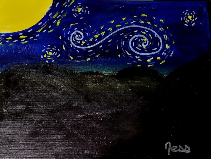 Starry Sky Create Hope Paintings Prints Astronomy Space Stars