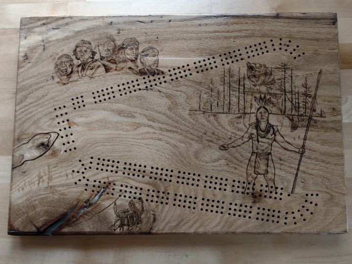 Native American Cribbage - ForrestWyoming - Crafts & Other Art, Other ...