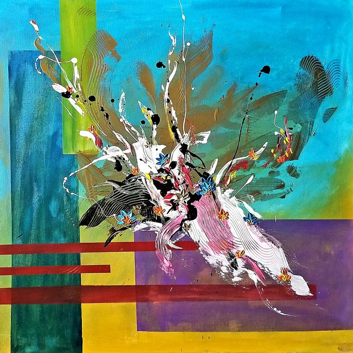 Incandescent - Abstract mind - Paintings & Prints, Abstract, Color - ArtPal