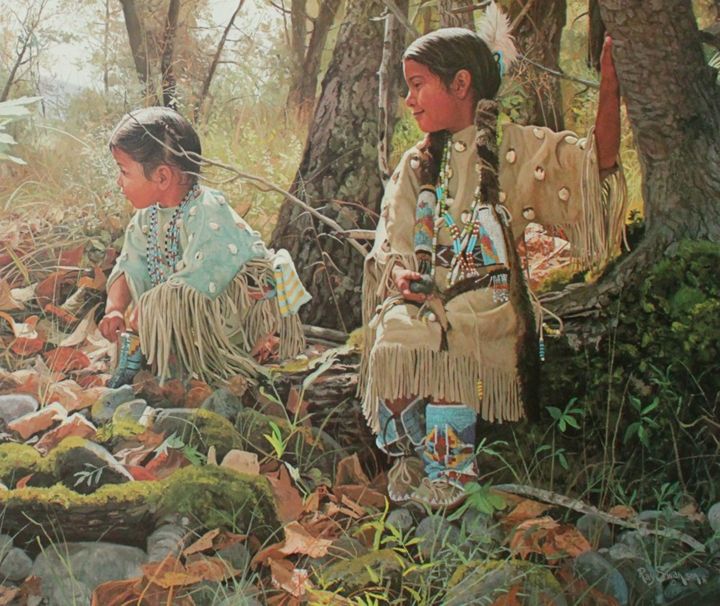 Indian Summer Play by Ray Swanson - Truly Art Gallery - Paintings ...