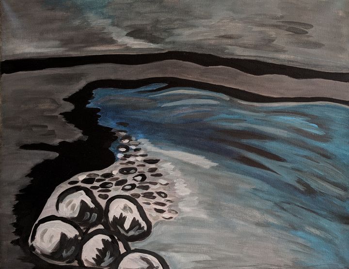 Coast Line - McDaid Art - Paintings & Prints, Landscapes & Nature ...