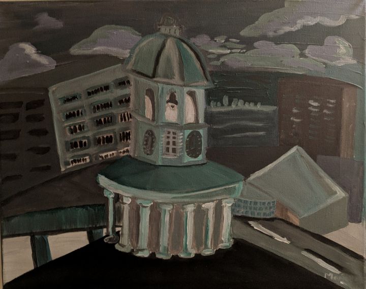 Clock Tower - McDaid Art - Paintings & Prints, Landscapes & Nature ...