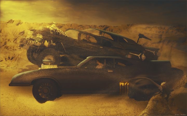 Desert Rats - Art by Arthur Ramsey - Digital Art & AI, Fantasy ...