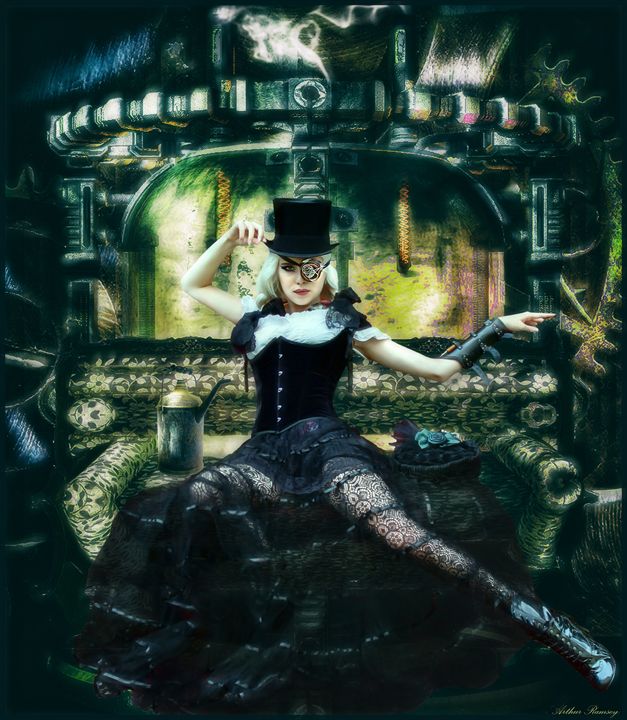 Snuff the Punk Retro - Art by Arthur Ramsey - Digital Art & AI, People ...