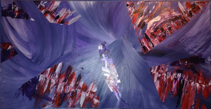 Inner thoughts - T J Anderson - Paintings & Prints, Abstract, Color ...