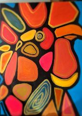 Surrounded by Evil - Mrx Art Studio - Paintings & Prints, Abstract ...
