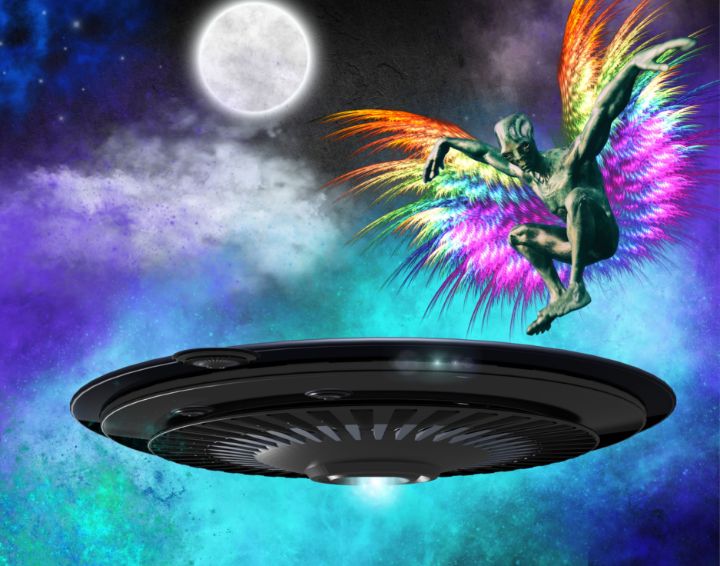 Alien - Mithra Arts - Digital Art & AI, Astronomy & Space, Other ...