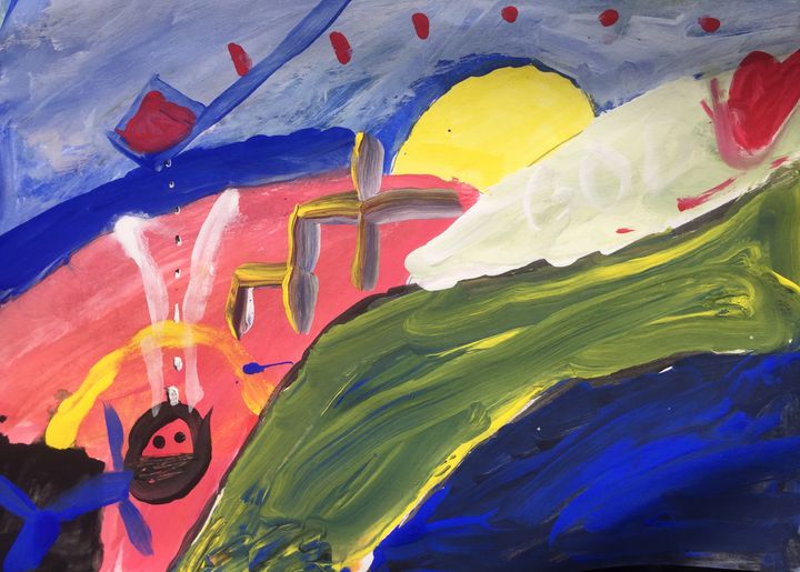 Bleeding Heart - Eric Webster - Paintings & Prints, Abstract, Other ...