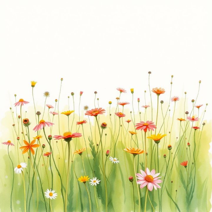 Wildflower Breeze - ken seng - Digital Art & AI, Landscapes & Nature ...