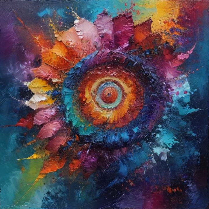 Vortex Bloom - ken seng - Digital Art & AI, Abstract, Other Abstract ...