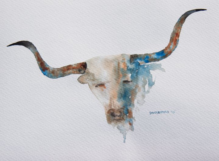 Old Blue - DW Cranford - Paintings & Prints, Animals, Birds, & Fish ...
