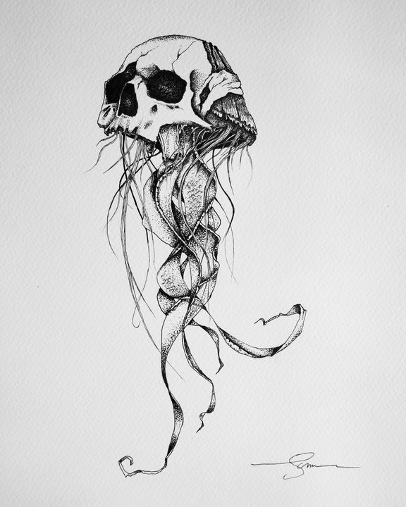 Floating Souls - Sameer Rathi - Drawings & Illustration, Abstract ...