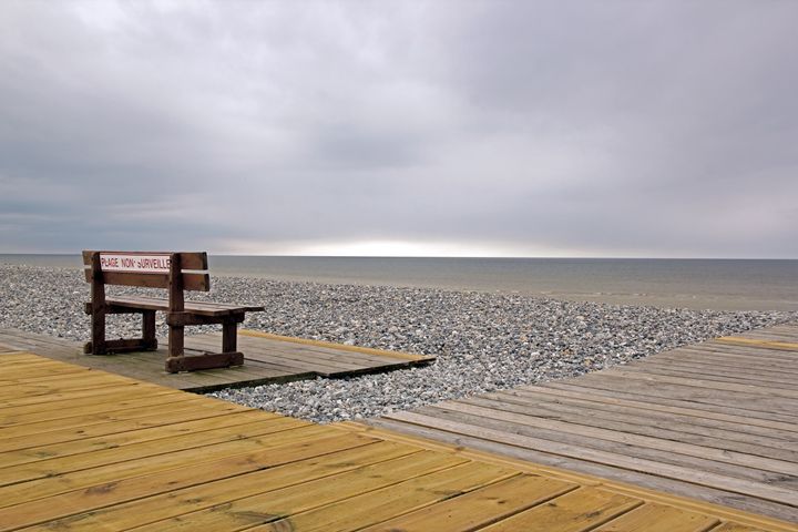 A bench facing the sea - Neko92vl - Photography, Landscapes & Nature ...