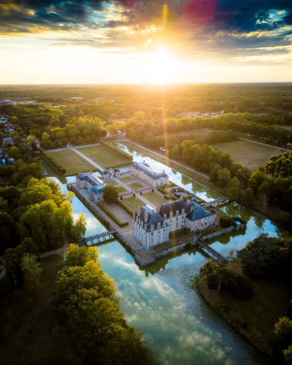 Sunset above the castle - Rhaul - Photography, Buildings & Architecture ...