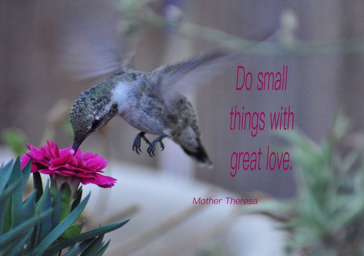 So Small Things With Great Love - Fine Art by Debby - Photography ...