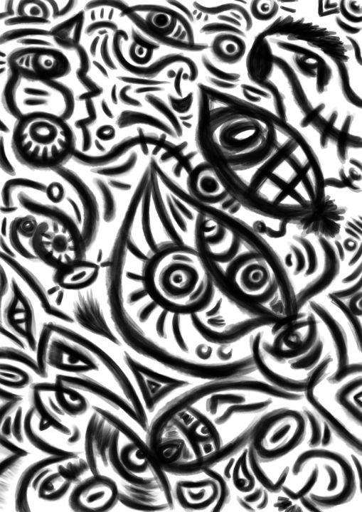Majnun_Drawings - Paintings & Prints, Drawings & Illustration, Digital ...