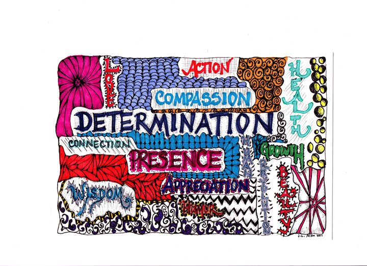 Power Words - jlallen artfull designs - Drawings & Illustration ...