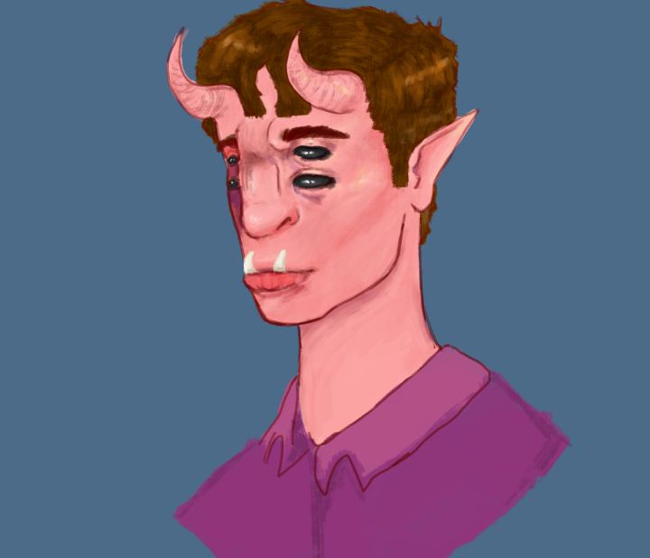 Orc of Ansbir - James Reed - Paintings & Prints, People & Figures ...