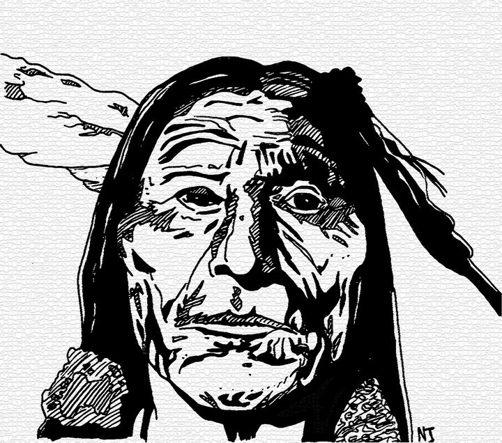 indian - Nika - Drawings & Illustration, People & Figures, Portraits ...
