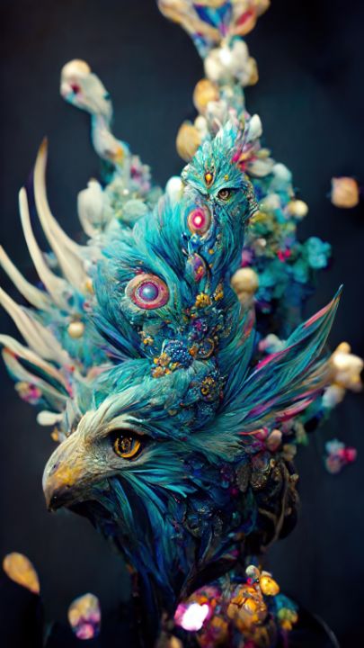 Bahiti_Horus & Hathor offspring - ChingKulingkang Arts - Paintings ...