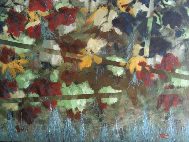 Fall Foliage - Morning Sun Studio - Paintings & Prints, Abstract, Color ...