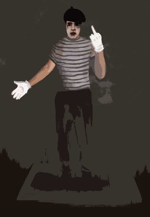 Upset Mime - Sky F - Digital Art, Abstract, Other Abstract - ArtPal