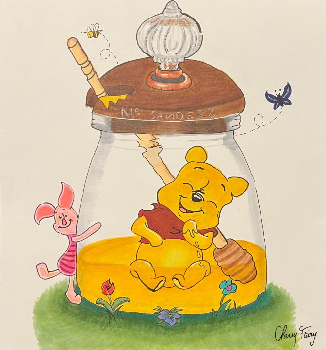 Blissfully Sweet - Cherry Fairy Art - Drawings & Illustration ...