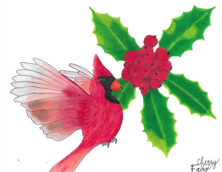 Cherry Fairy Art - Paintings & Prints, Digital Art, Drawings & Illustration