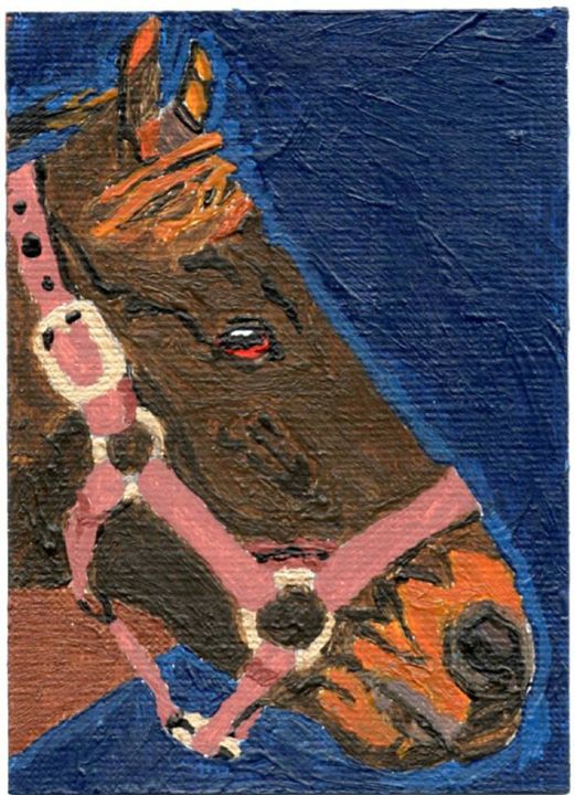 Seattle Slew - Artistic Passion - Paintings & Prints, Sports & Hobbies ...
