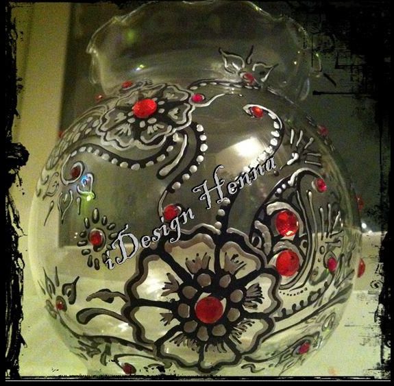 iDesign Vase - iDesign Henna - Glass, Vases & Urns - ArtPal