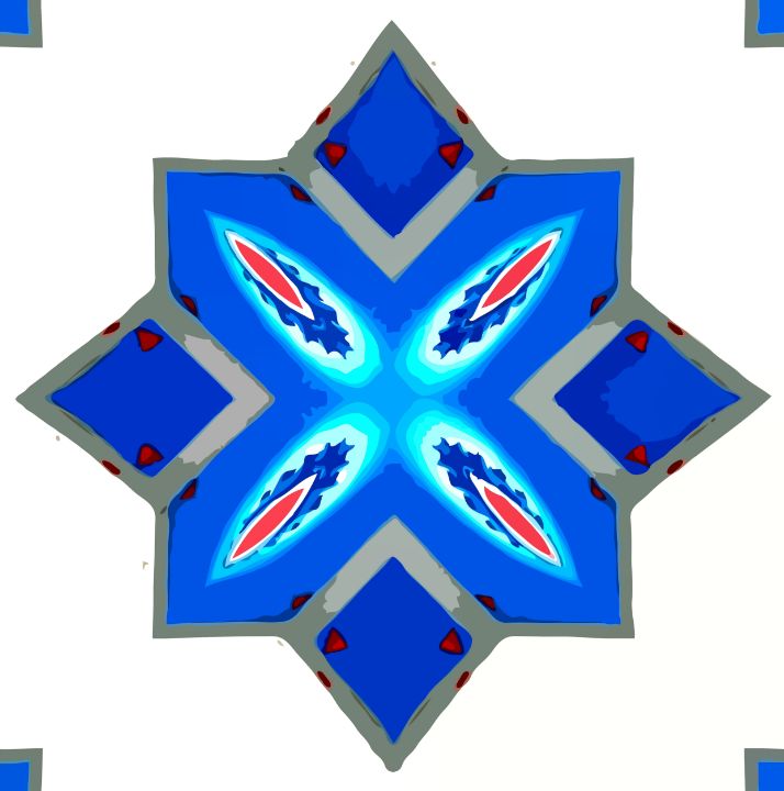 A Vibrant Kaleidoscope of Color - SaS design - Drawings & Illustration ...