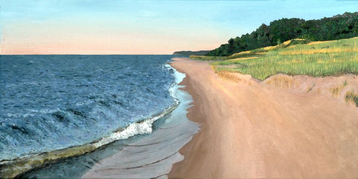 Lake Michigan - Mike Larson Art - Paintings & Prints, Landscapes ...