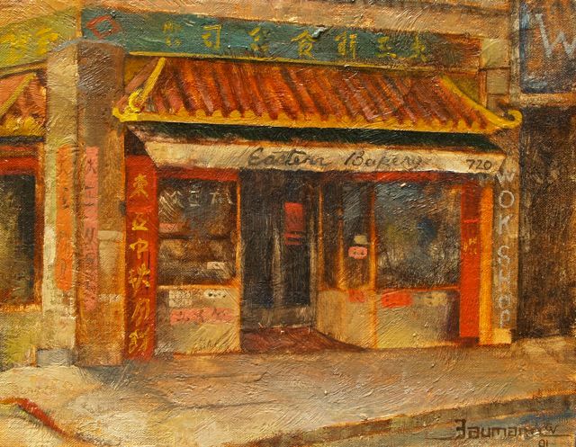 Chinatown Bakery San Francisco - Stefan Baumann - Paintings & Prints ...