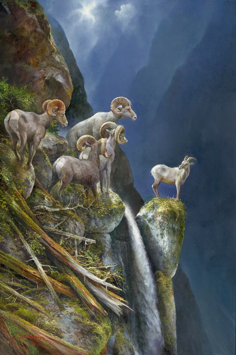 "The Rut" By Stefan Baumann - Stefan Baumann - Paintings & Prints ...