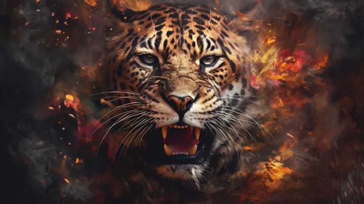 Impulsive powerful Panthers Fury Art - graphiXperience - Drawings ...
