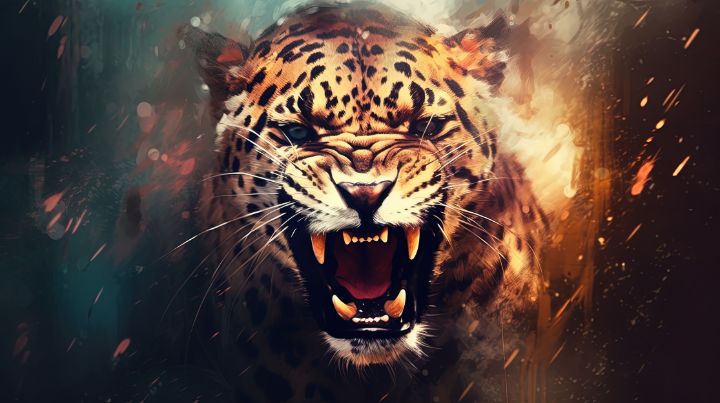Impulsive powerful Panthers Fury Art - graphiXperience - Drawings ...