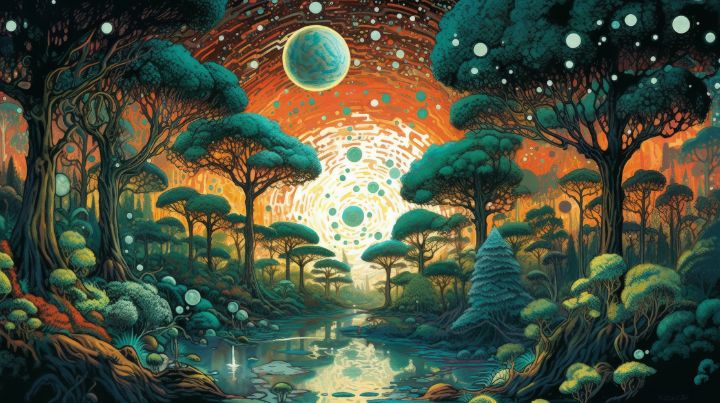 The Psychedelic Cosmos of Nature - graphiXperience - Drawings ...